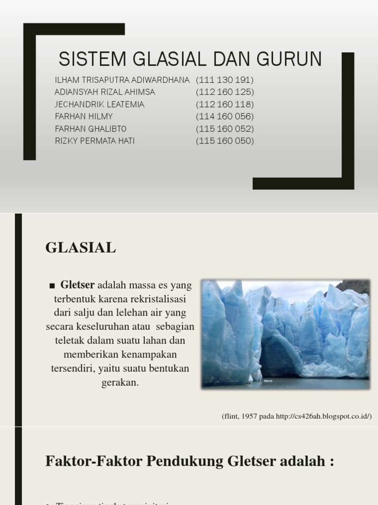 Sistem GlaSial Dan Gurun | PDF