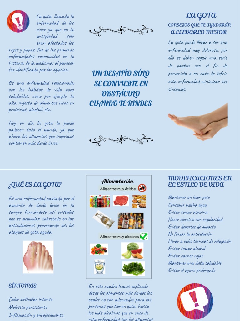 Triptico (4) | Gota | Comida y bebida