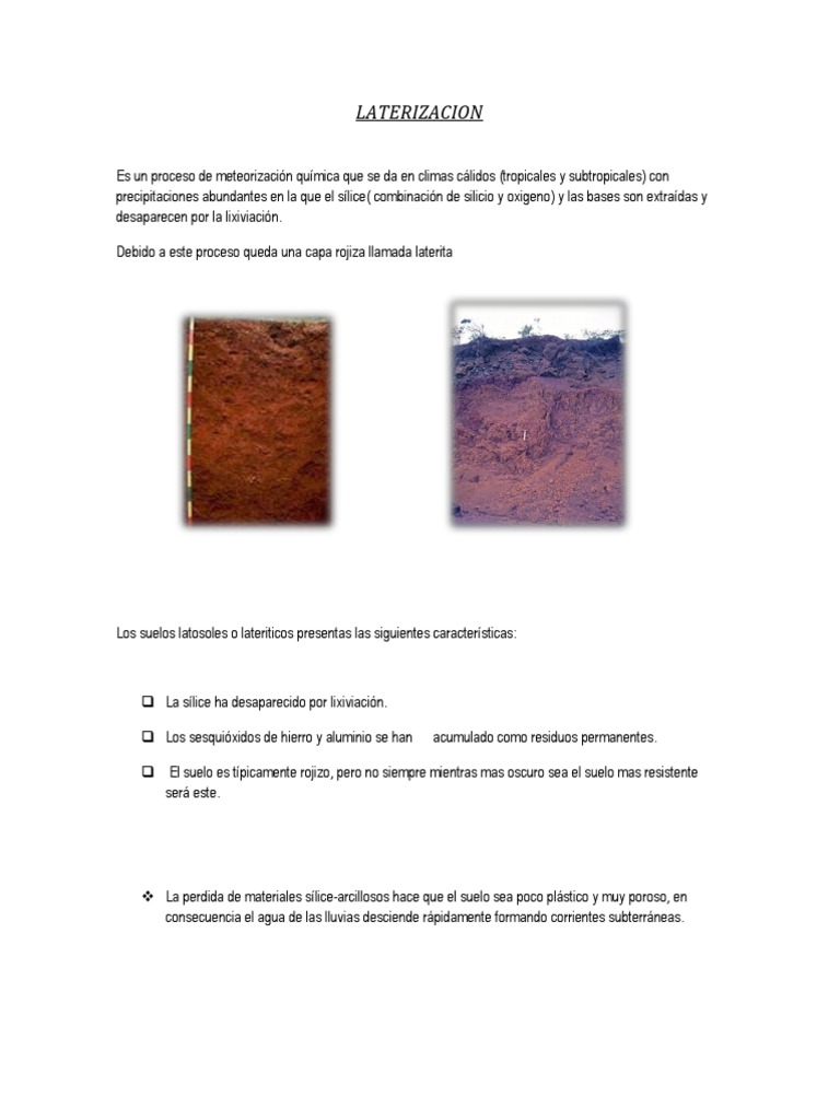 LATERIZACION | PDF