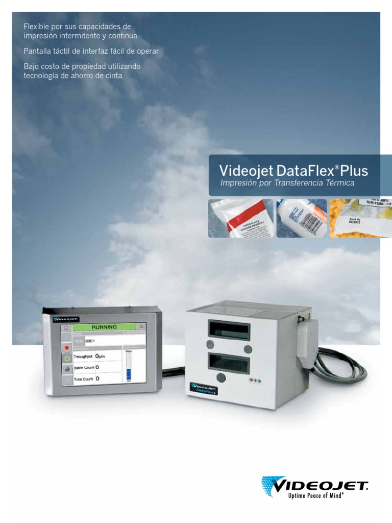 Ss Dataflex Plus Es MX | PDF | Impresora (Computación) | Interfaces ...