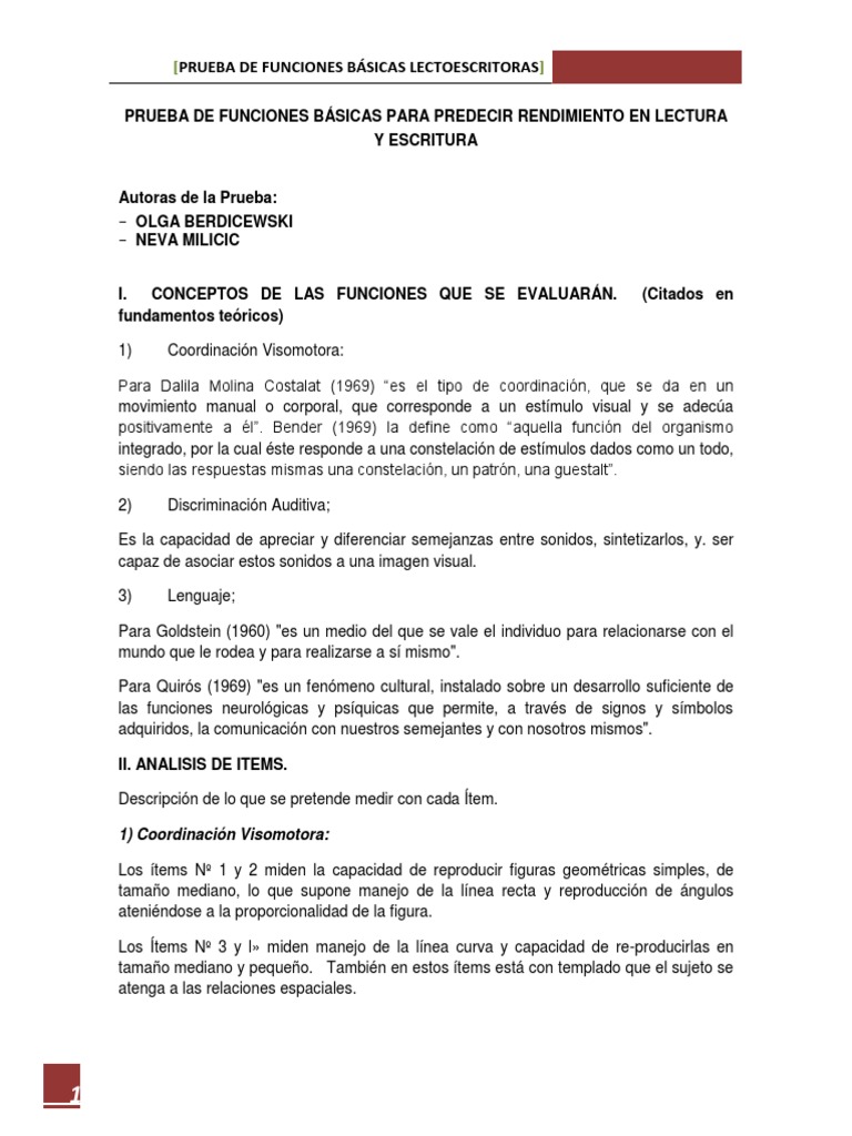 Prueba de Funciones Básicas Protocolo Leo | PDF | Lápiz | Función (Matemáticas)