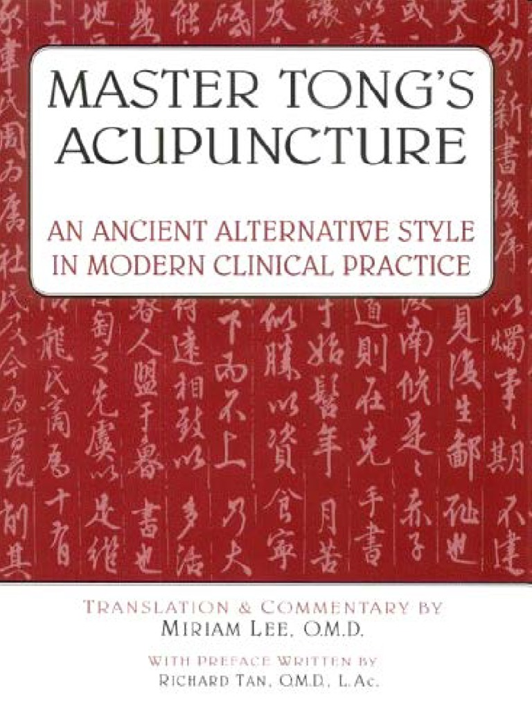 Master Tongs Acupuncture | PDF | Acupuncture | Traditional Chinese Medicine