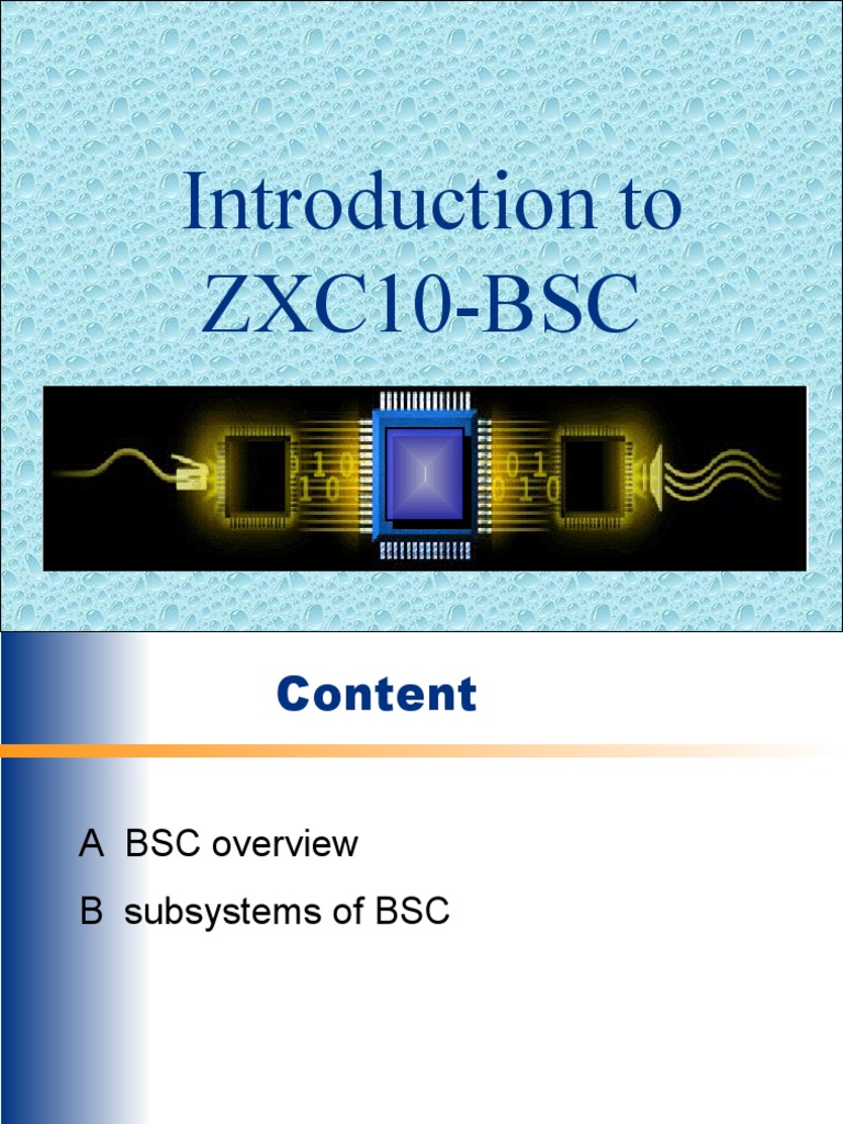 Introduction to ZXC10-BSC: Zte 中兴 Cdma | PDF | Electrical Engineering ...