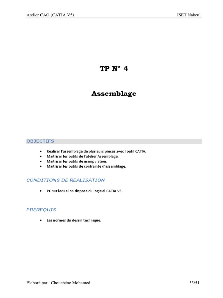 Tp4 Assemblage | PDF | Conception | Logiciel