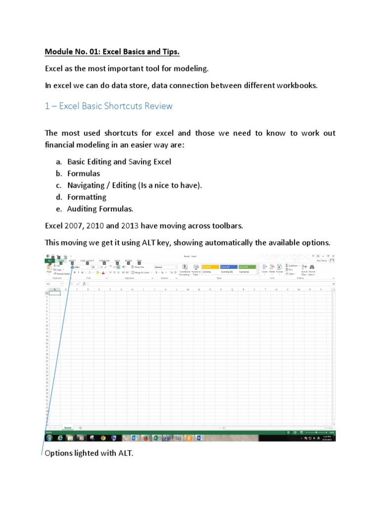 Financial Modeling Notes | PDF | Depreciation | Income Statement