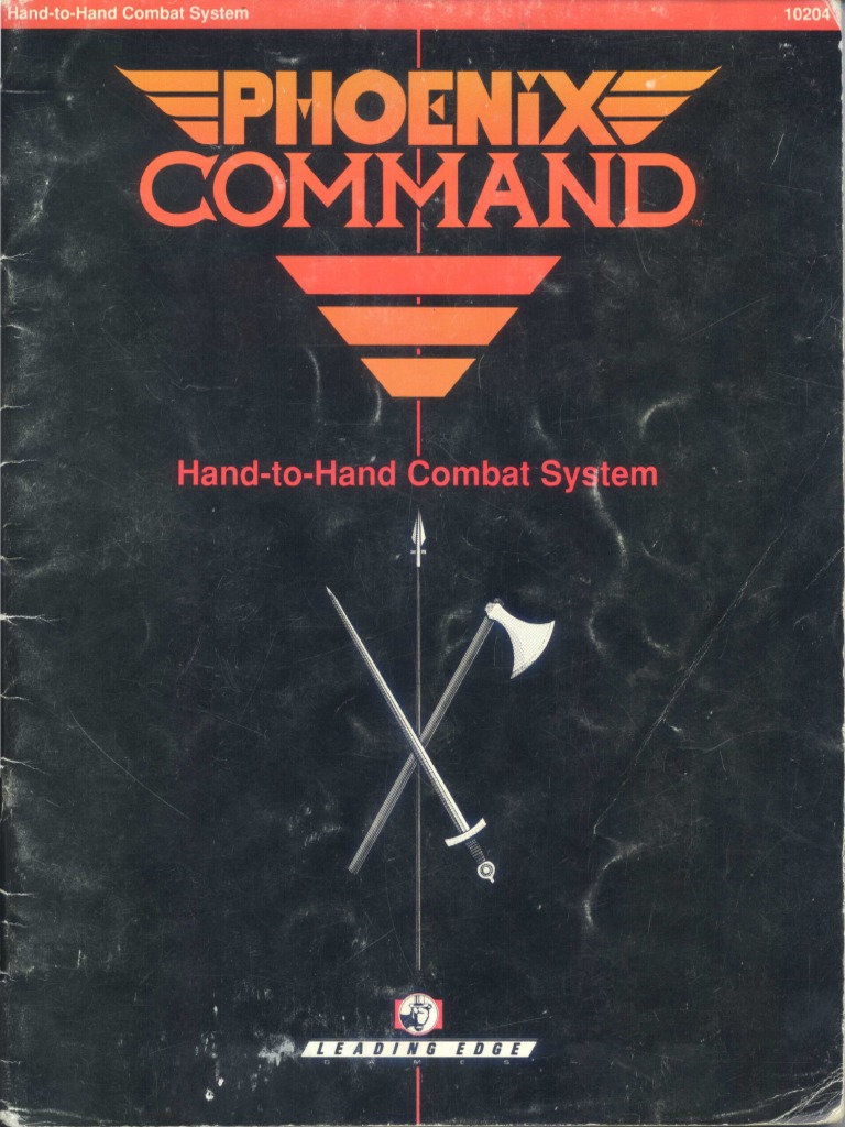 (LEG 10204) Phoenix Command - Hand To Hand Combat System PDF | PDF