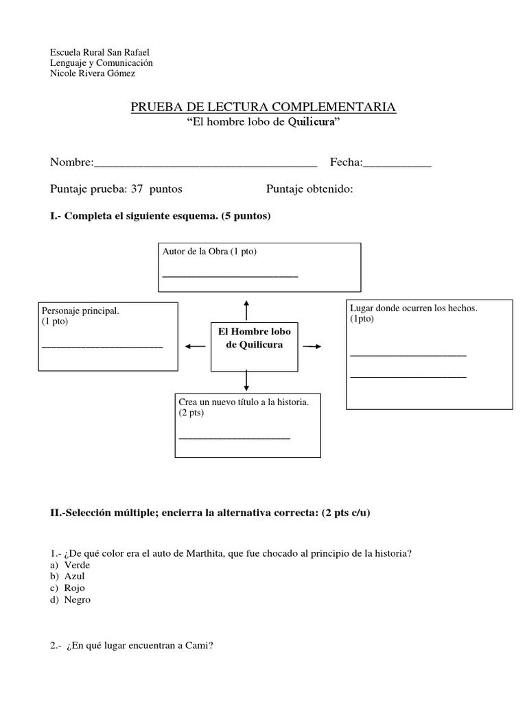 El Hombre Lobo de Quilicura | PDF | Ocio