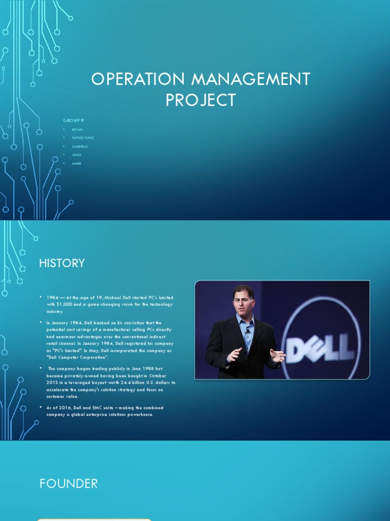 Dell Operations Introduction | PDF | Dell | Computing