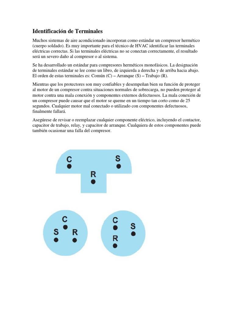 Identificación de Terminales | PDF