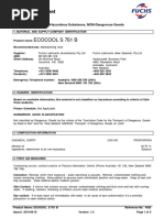 AeroShell Fluid 41 Safety Data Sheet | PDF | Toxicity | Dangerous Goods