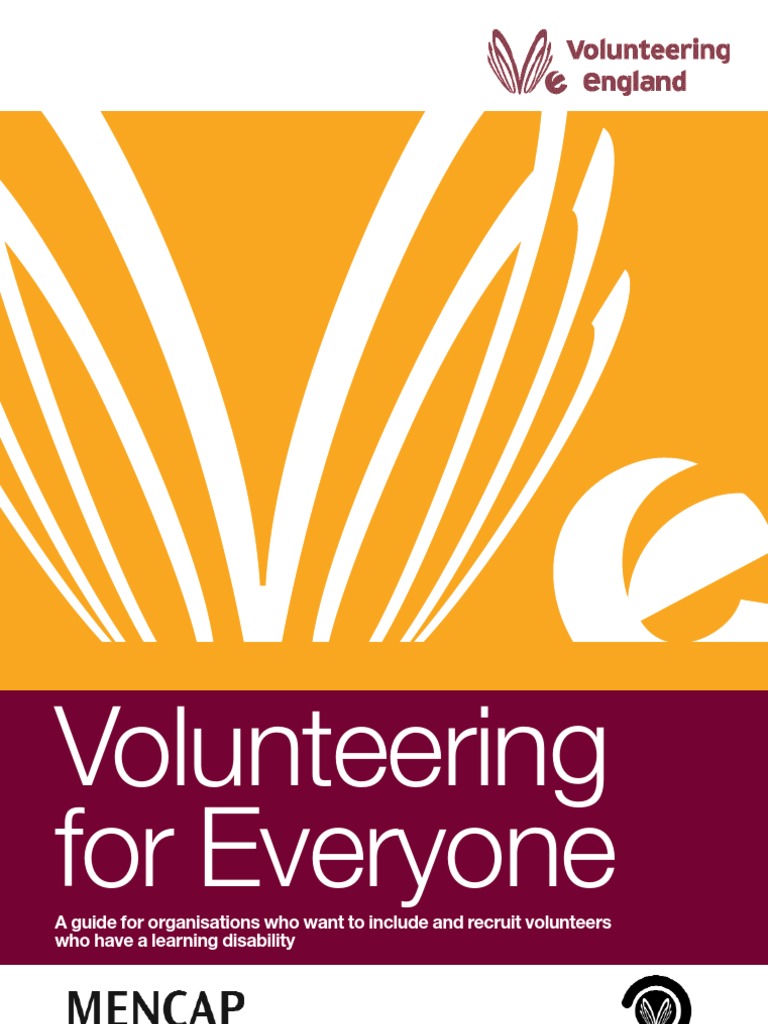 Mencap Final | PDF | Volunteering | Disability