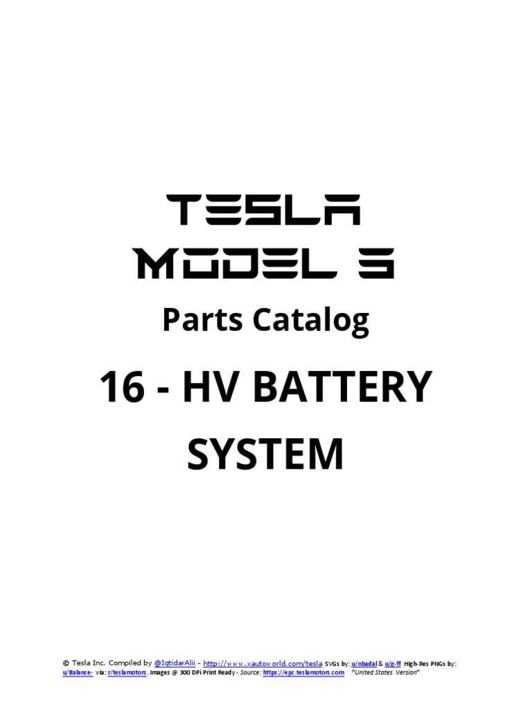 16 HV Battery System 17 Electrical | PDF | Manufactured Goods ...