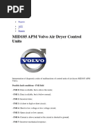 Volvo Trucks MID 144 Fault Codes | PDF
