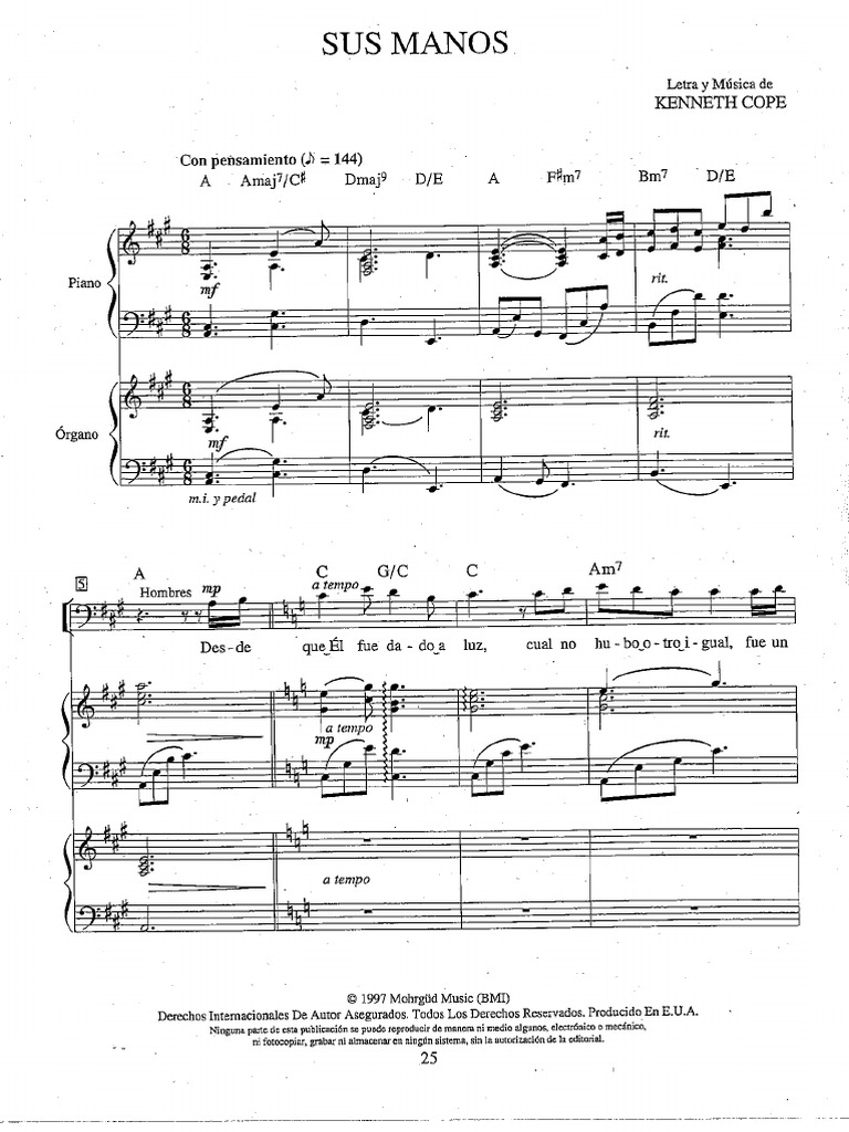 Sus Manos-1 PDF | PDF