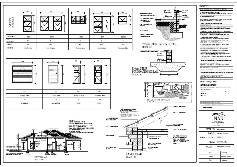 Notes: Roof: Concrete Roof Tiles On Trusses | PDF | Wall | Plaster