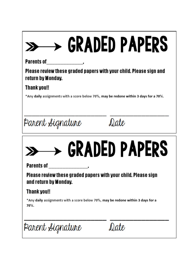 Graded Work Letter | PDF