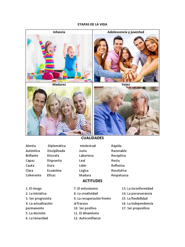 Etapas De La Vida Geplaatste Het Levensstadia Vector Illustratie