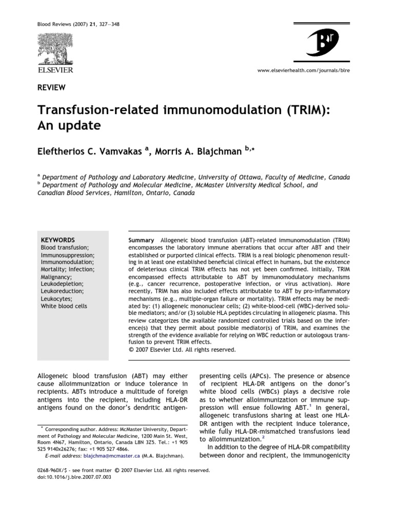 Inmunomodulacion | PDF | T Helper Cell | Immune System