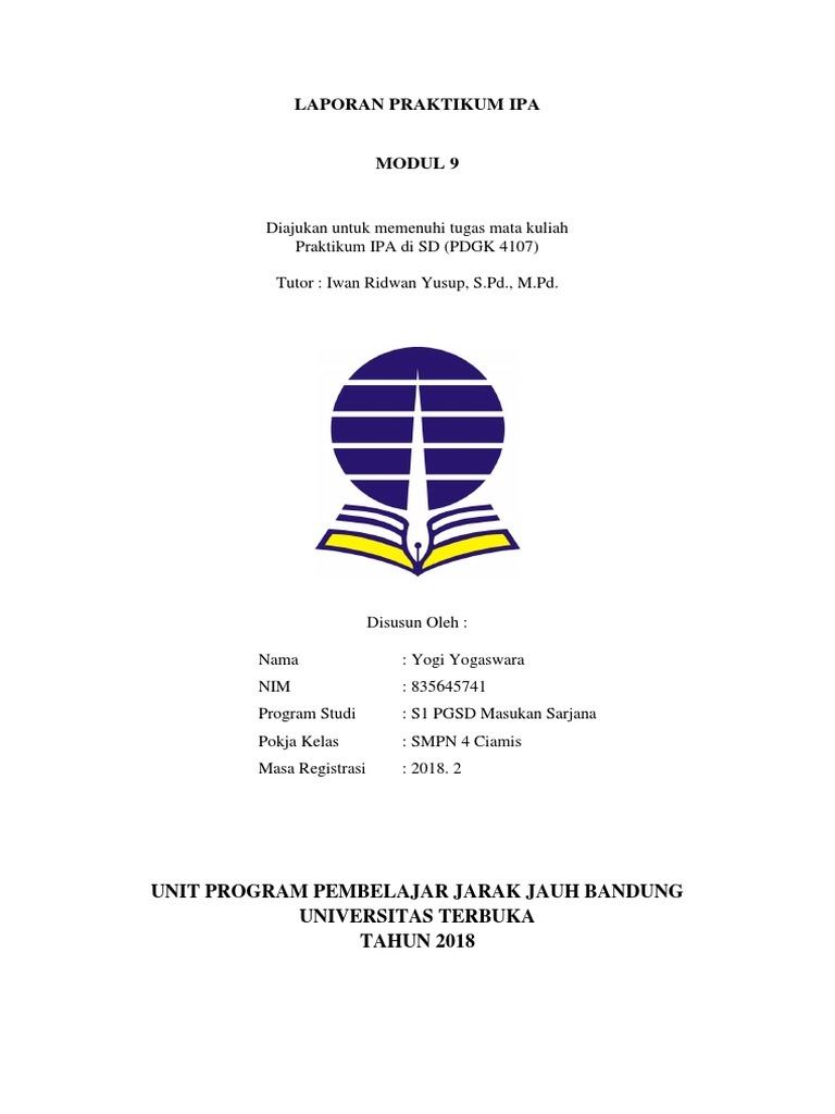 Laporan Praktikum Modul 9 | PDF