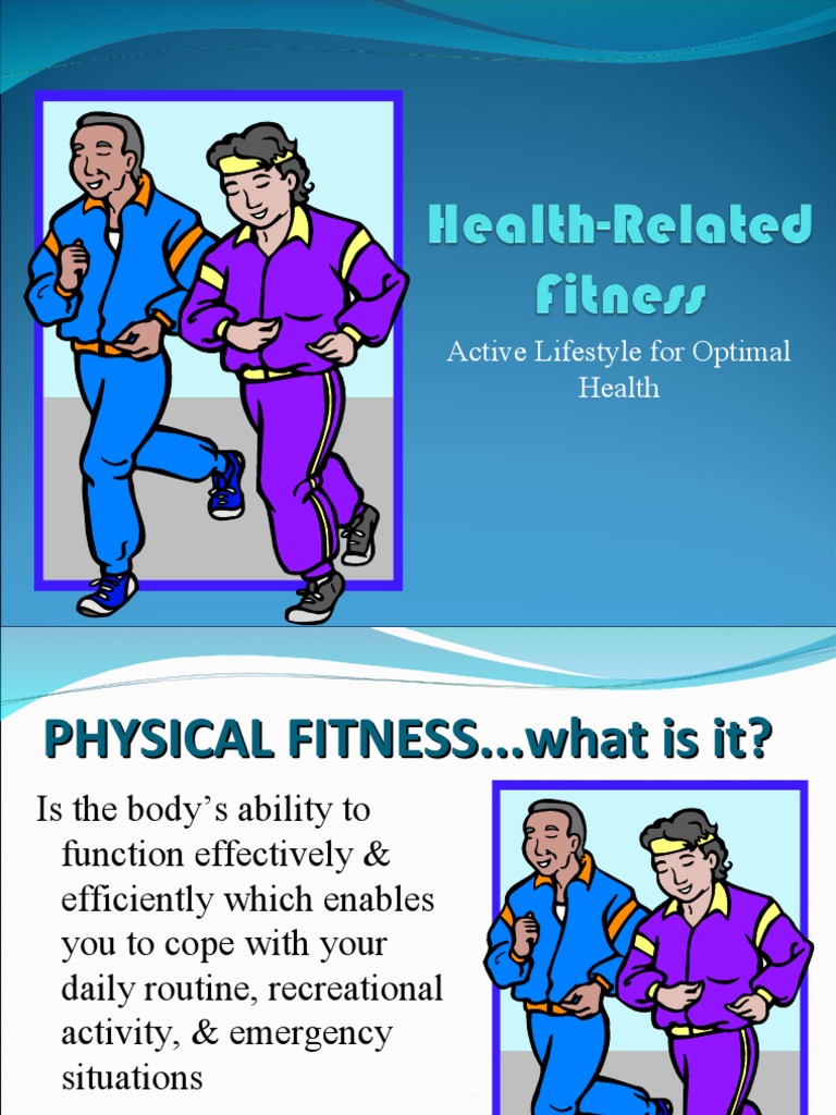 Health Related Fitness Components | PDF | Physical Fitness | Body Mass ...