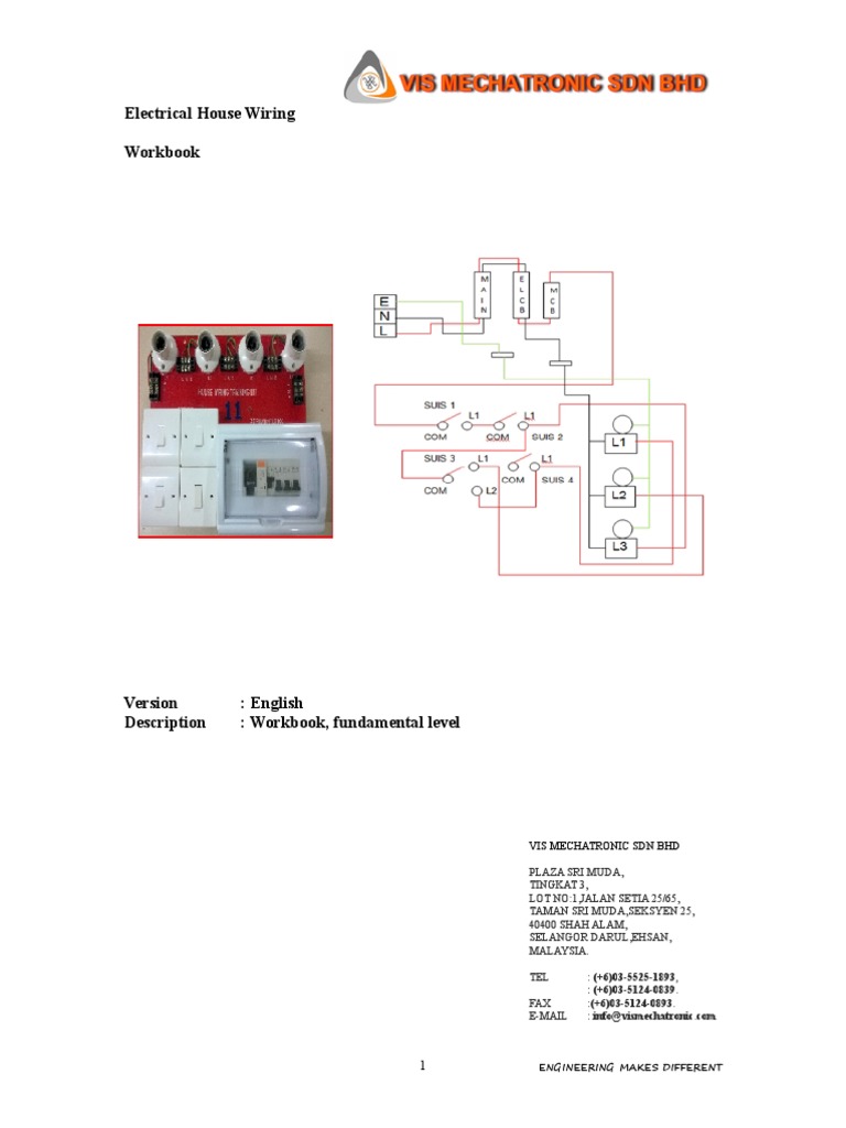 Electrical House Wiring Update | PDF | Switch | Electrical Network