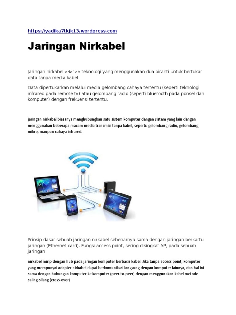 Jaringan Nirkabel | PDF