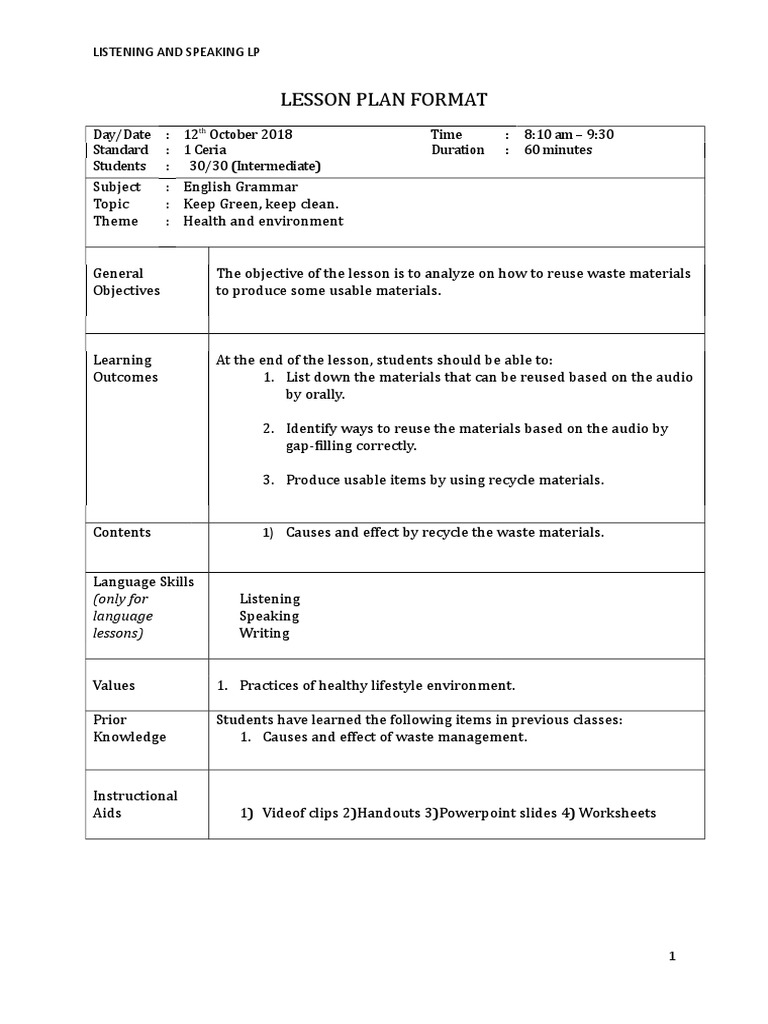 LS Draft 1 | PDF | Recycling | Waste Management