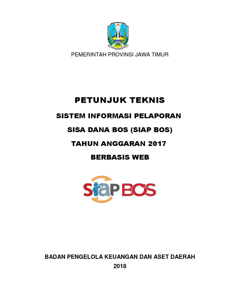 Juknis Siap Bos 2018 | PDF | Karier & Perkembangan | Pengelolaan ...