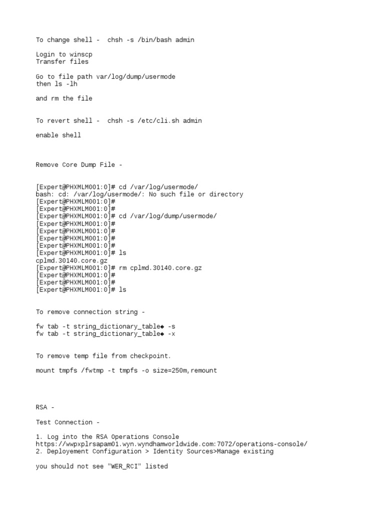 Copy Cpinfo To Checkpoint Server or Winscp | PDF