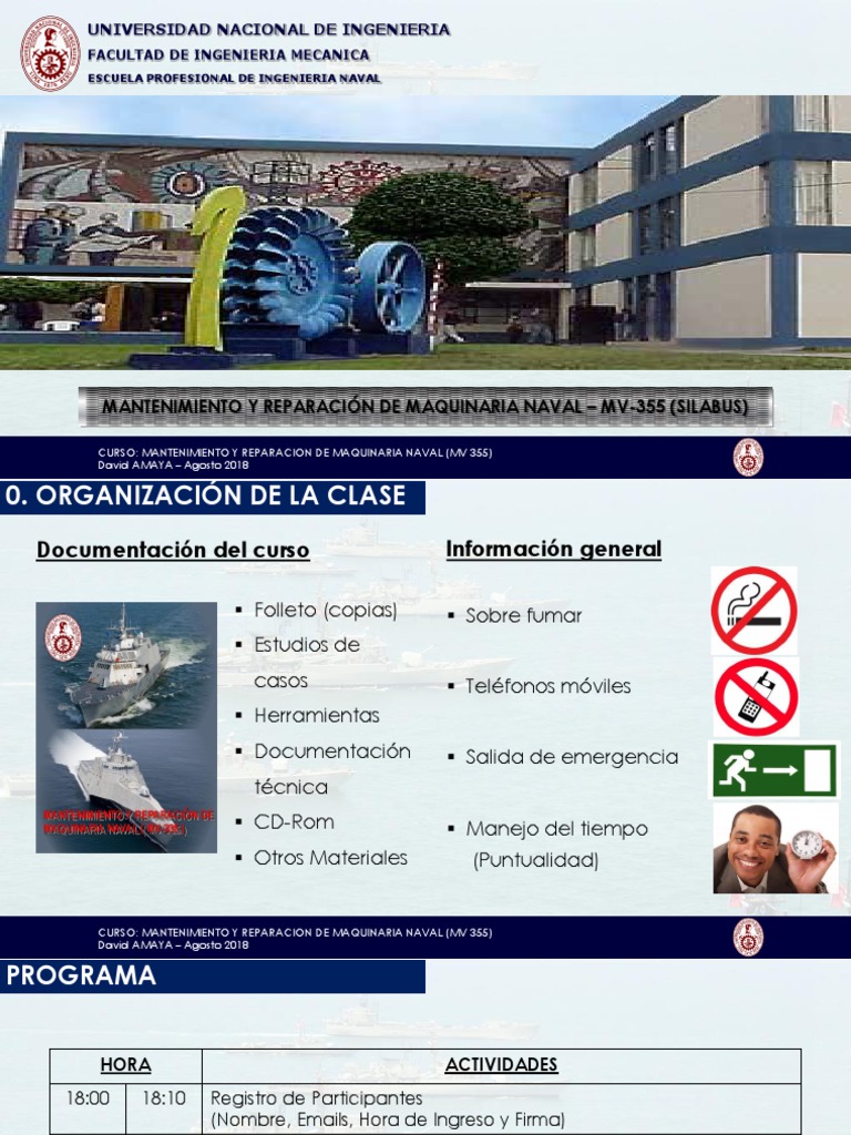 Silabo MV355 - 2018 - 2 | PDF | Motor a reacción | Ciencia y Tecnología