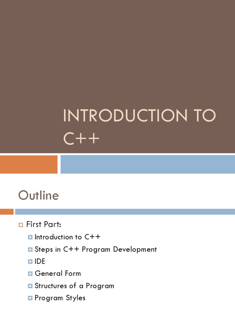 2.introduction To C | PDF | Integrated Development Environment ...