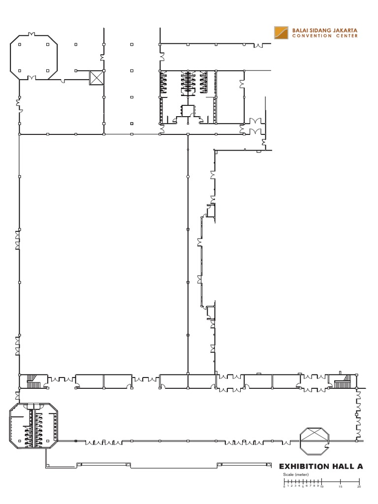 Exhibition Hall A Scale Diagram | PDF
