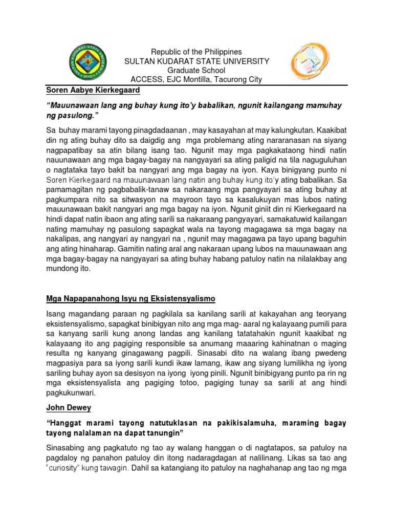 Reaction Paper 1 | PDF
