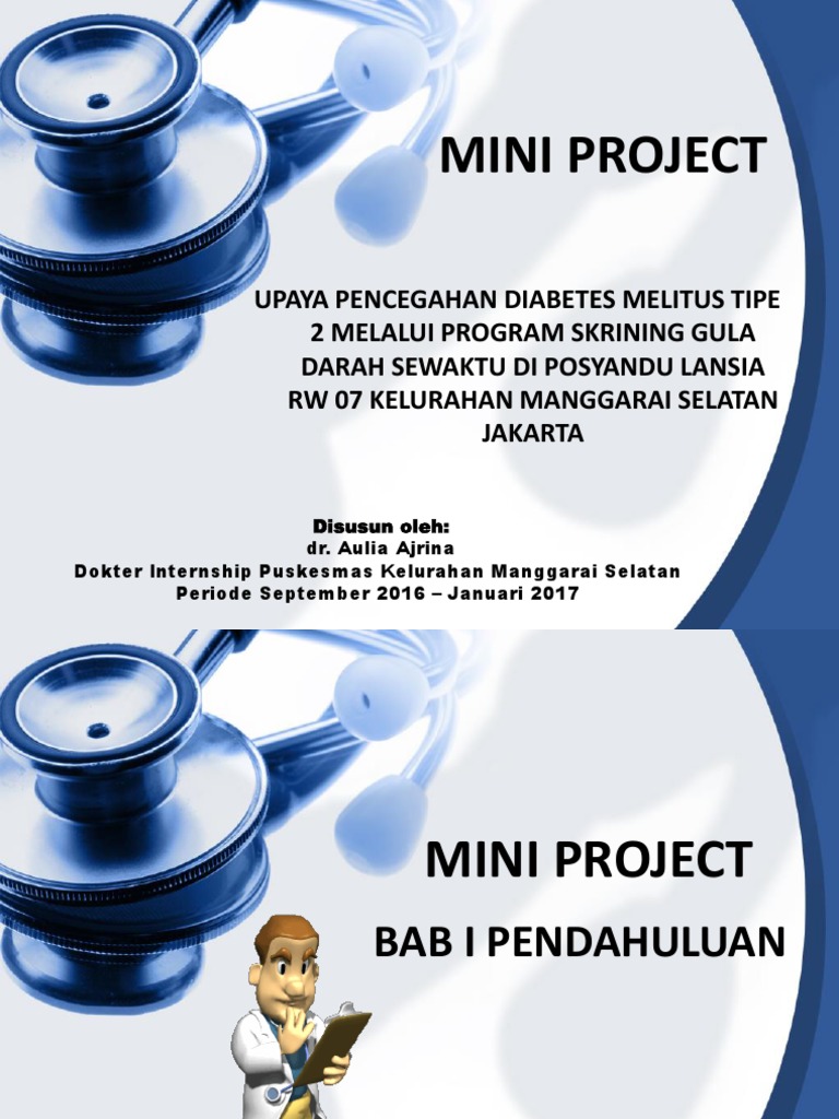 Mini Project Diabetes Mellitus | PDF