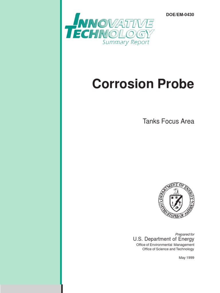 Corrosion Probe | PDF | Corrosion | Life Cycle Assessment