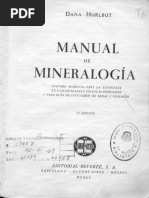 Manual de Mineralogía Vol. 1 | PDF