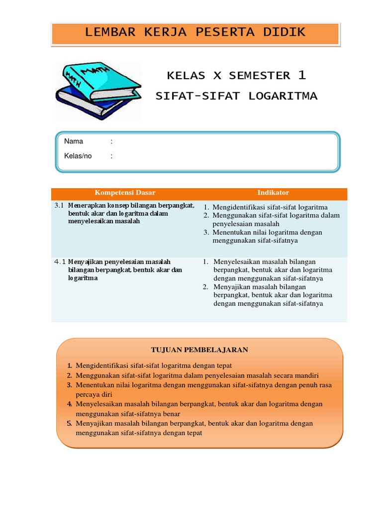 LKPD Logaritma | PDF