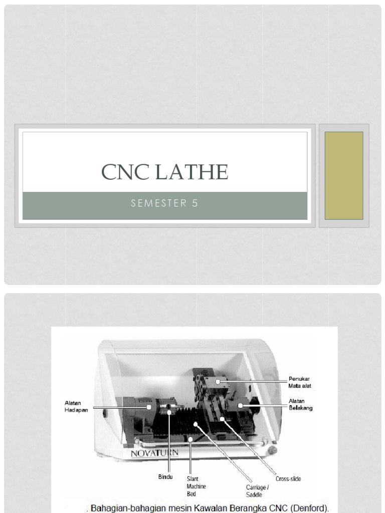 CNC Lathe Presentation | PDF