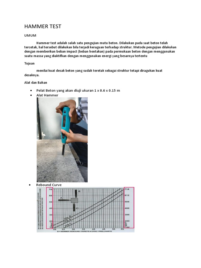 Hammer Test Revisi | PDF