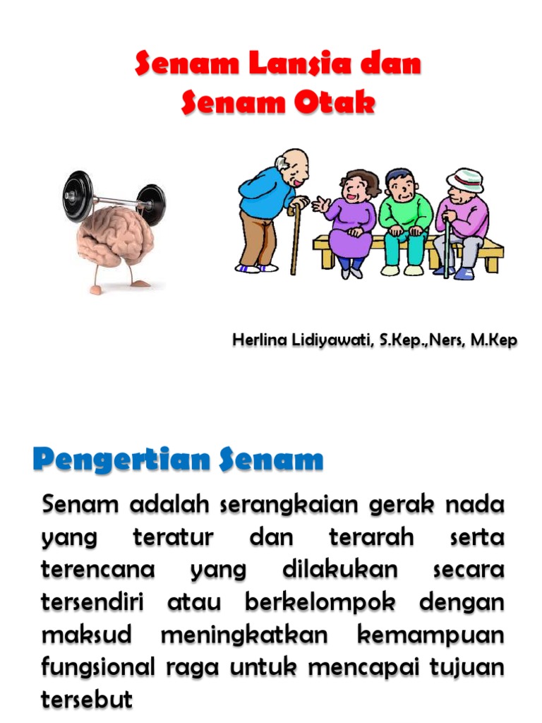 Senam Otak Dan Senam Lansia | PDF