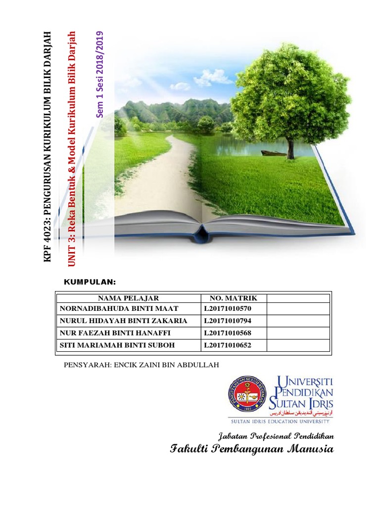 Unit 3 - Reka Bentuk & Model Kurikulum BD | PDF
