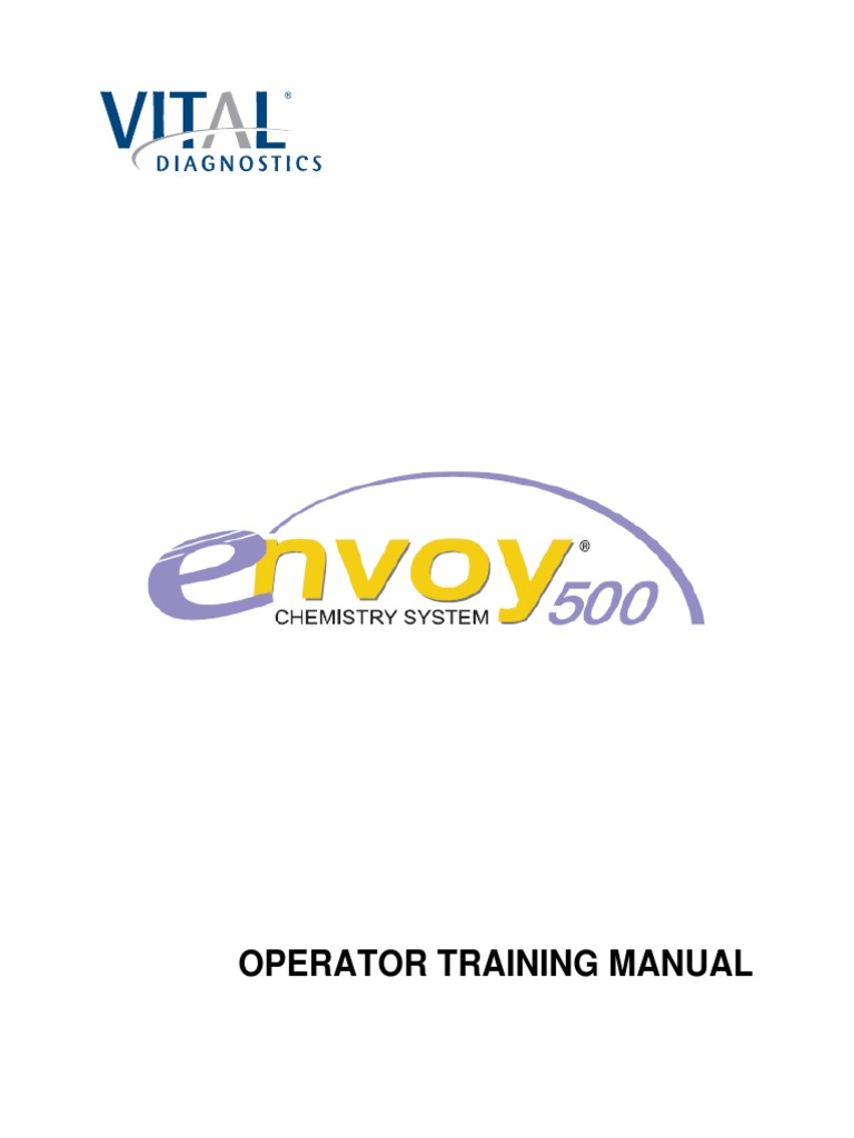 Envoy 500 Operator Training Manual (L7320, Rev. - ) Low Res | PDF ...