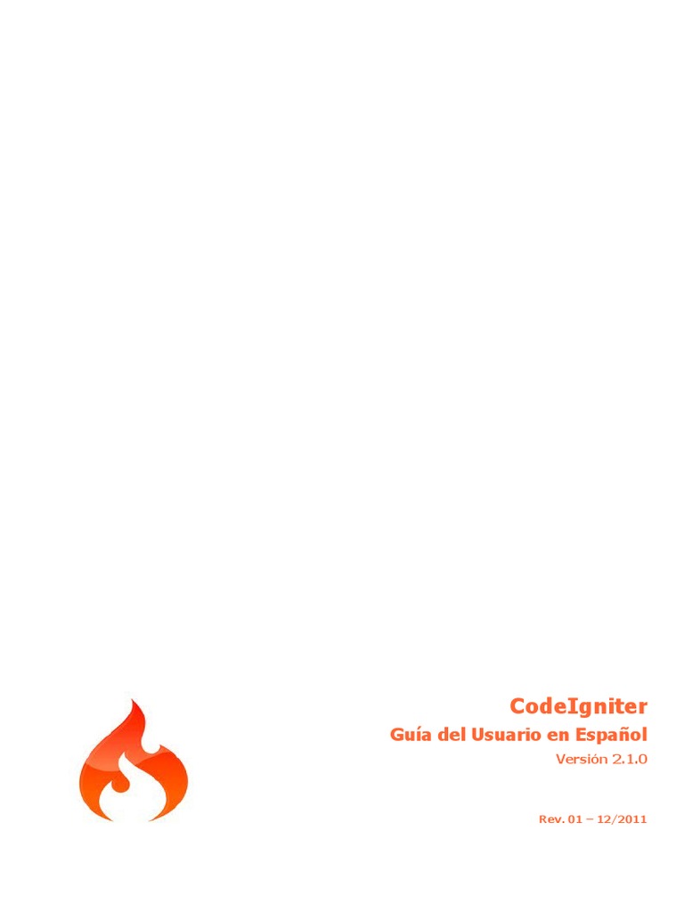 CodeIgniter Guia Usuario 2.1.0 PDF | Descargar gratis PDF | Marco de software | Modelo – Vista ...