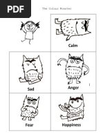The Colour Monster - Lesson Plan | PDF | Lesson Plan | Emotions