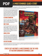 Pathfinder Second Edition Player Reference Card | PDF | Dice