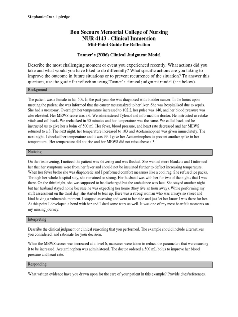 Mid Point Reflection For Immersion | PDF | Fever | Patient