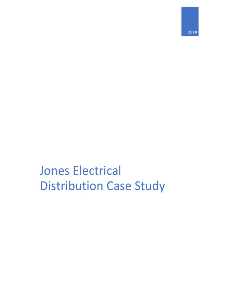 Jones Electrical Distribution | PDF | Inventory | Debt
