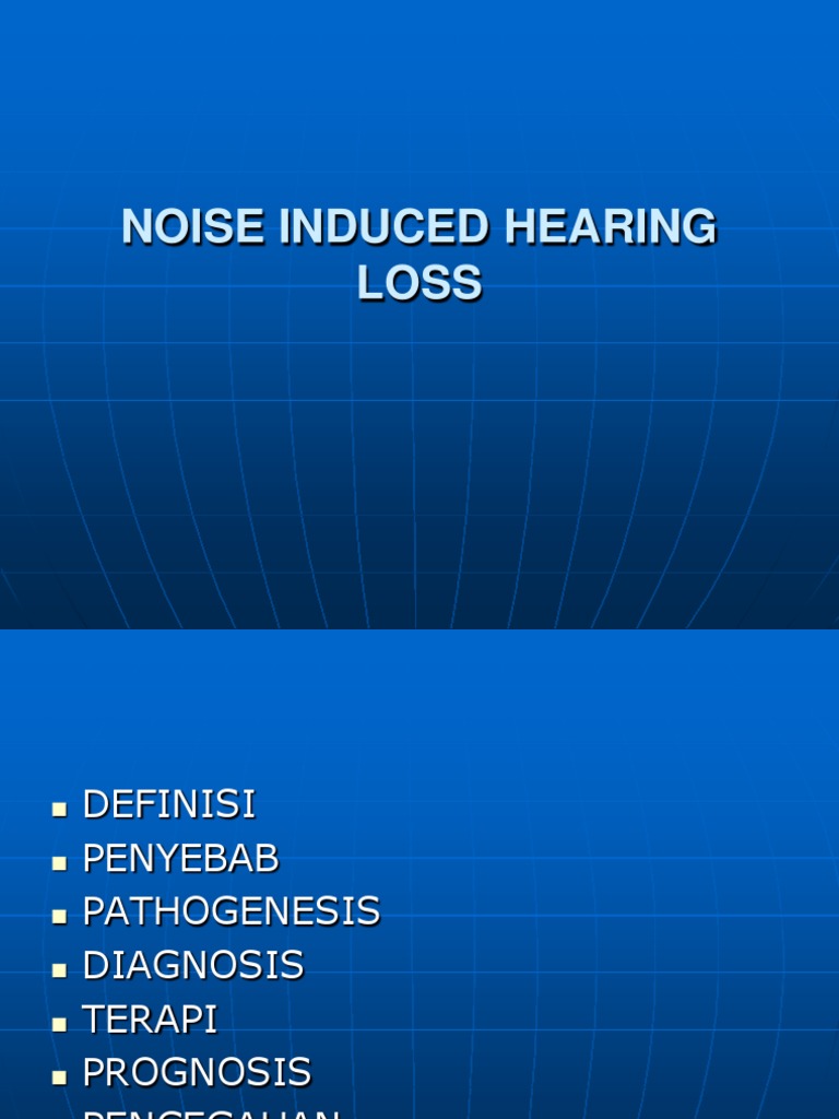 Noise Induced Hearing Loss | PDF