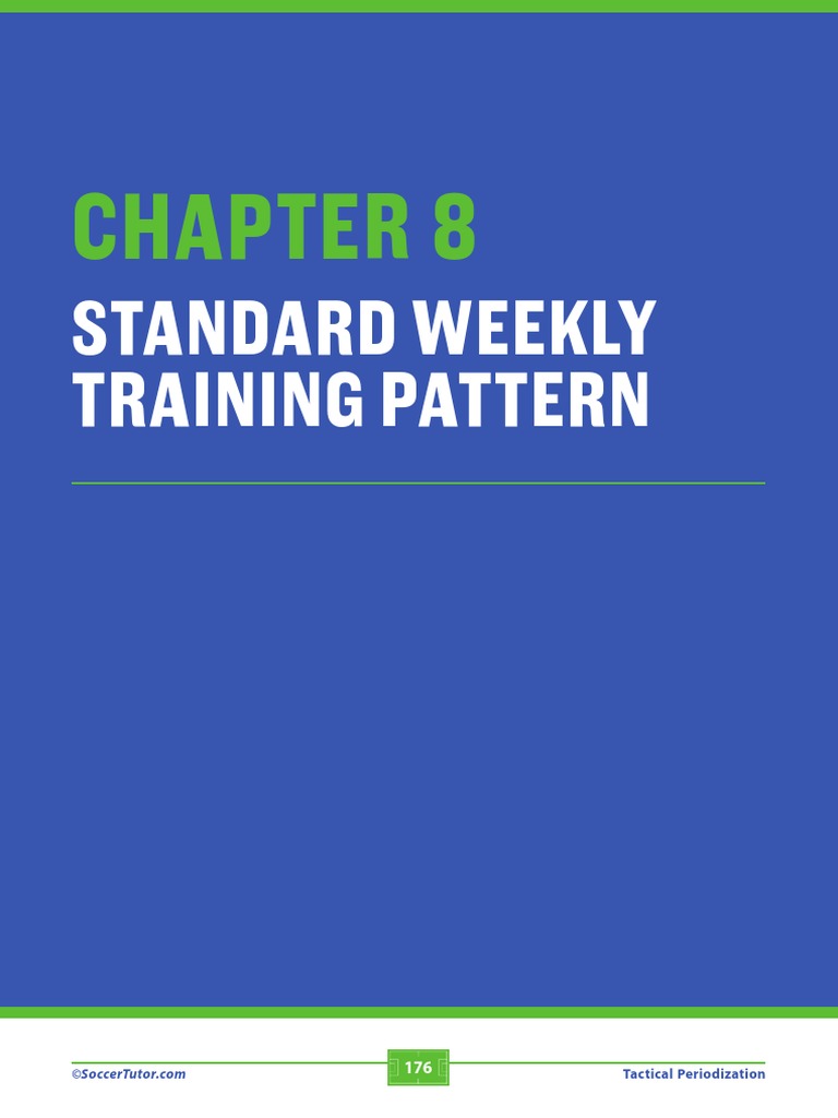 Tactical Periodization Weekly Training Pattern and Practice Sample ...