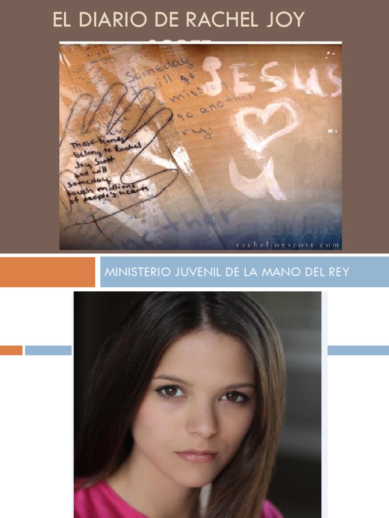 El Diario de Rachel Joy Scott | PDF | Periódico Y Revista